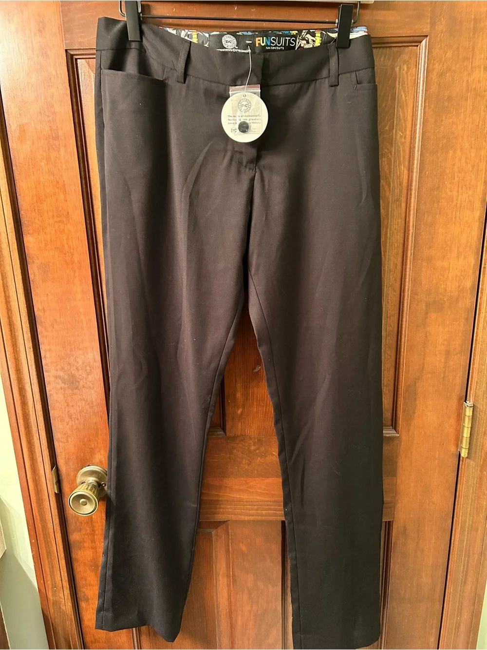 Fun Suits | Pants & Jumpsuits | Fun Suits Nwt Dc Print Comics Dress ...